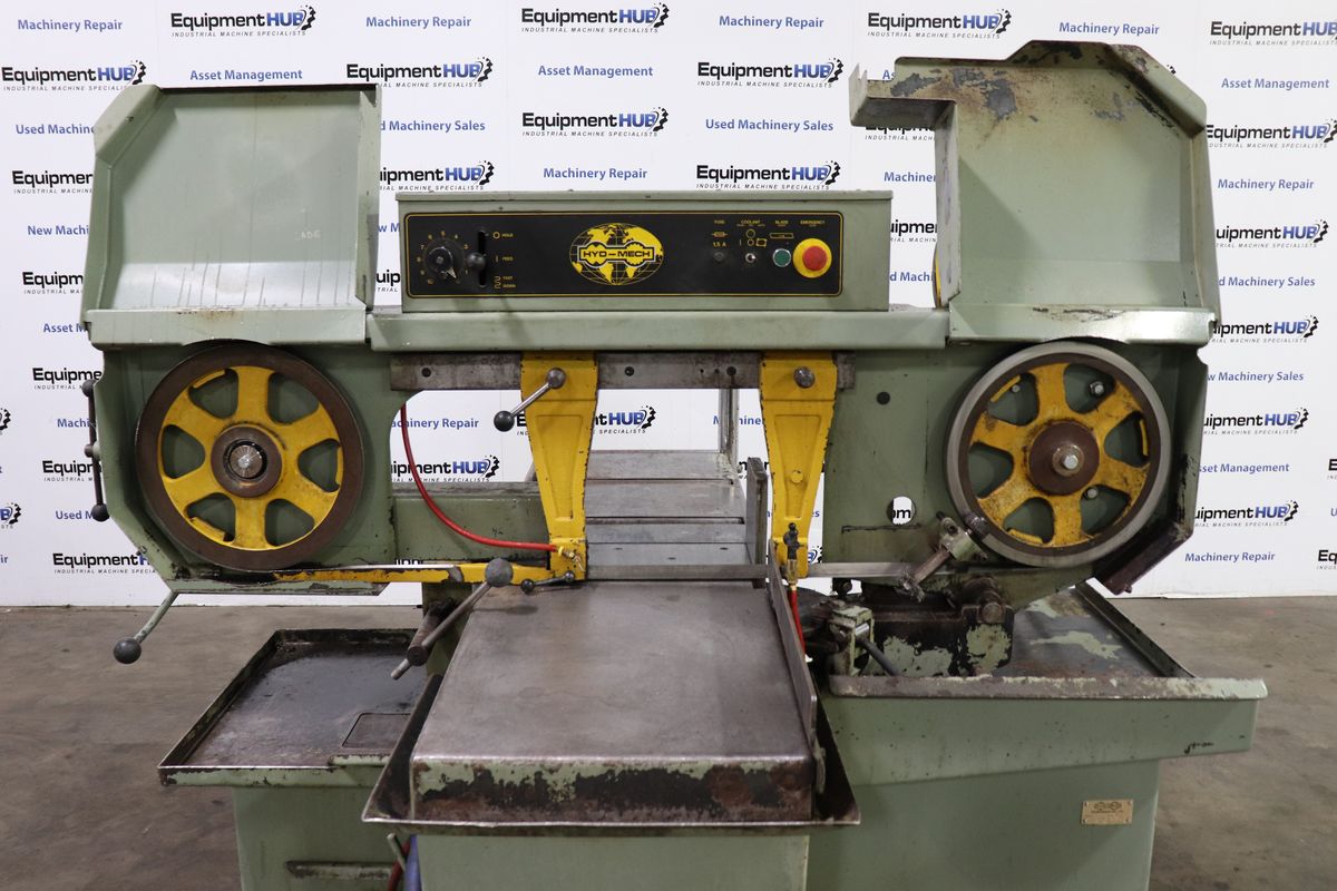 Hyd-Mech S-20 Series II 13" x 18" Mitering Horizontal Band Saw - The ...