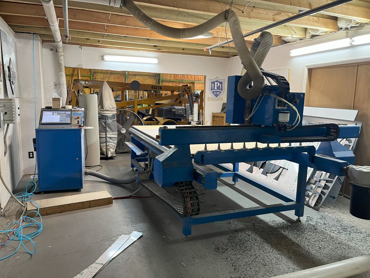 CLN Series 100 5' x 10' CNC Router w/ Reciprocating Knife - The ...