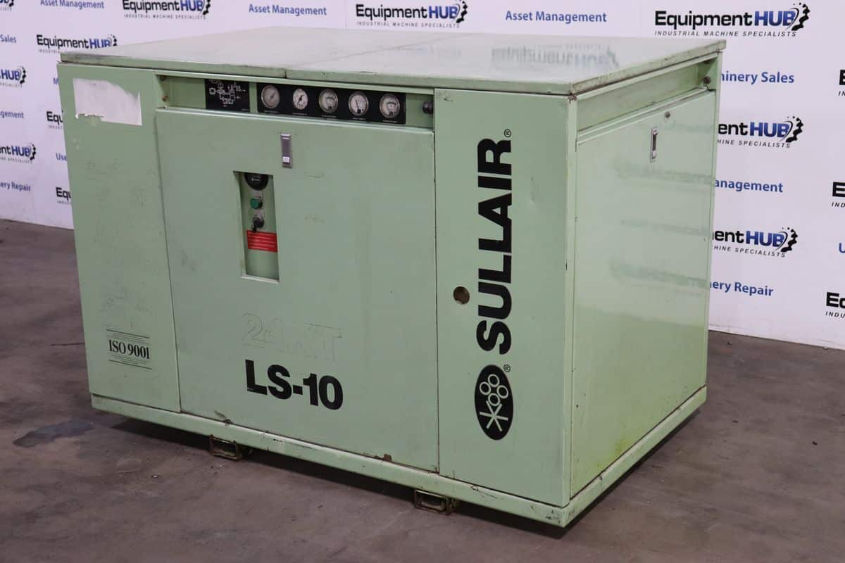 Sullair LS10-40H ACAC 40HP Rotary Screw Air Compressor - The Equipment Hub