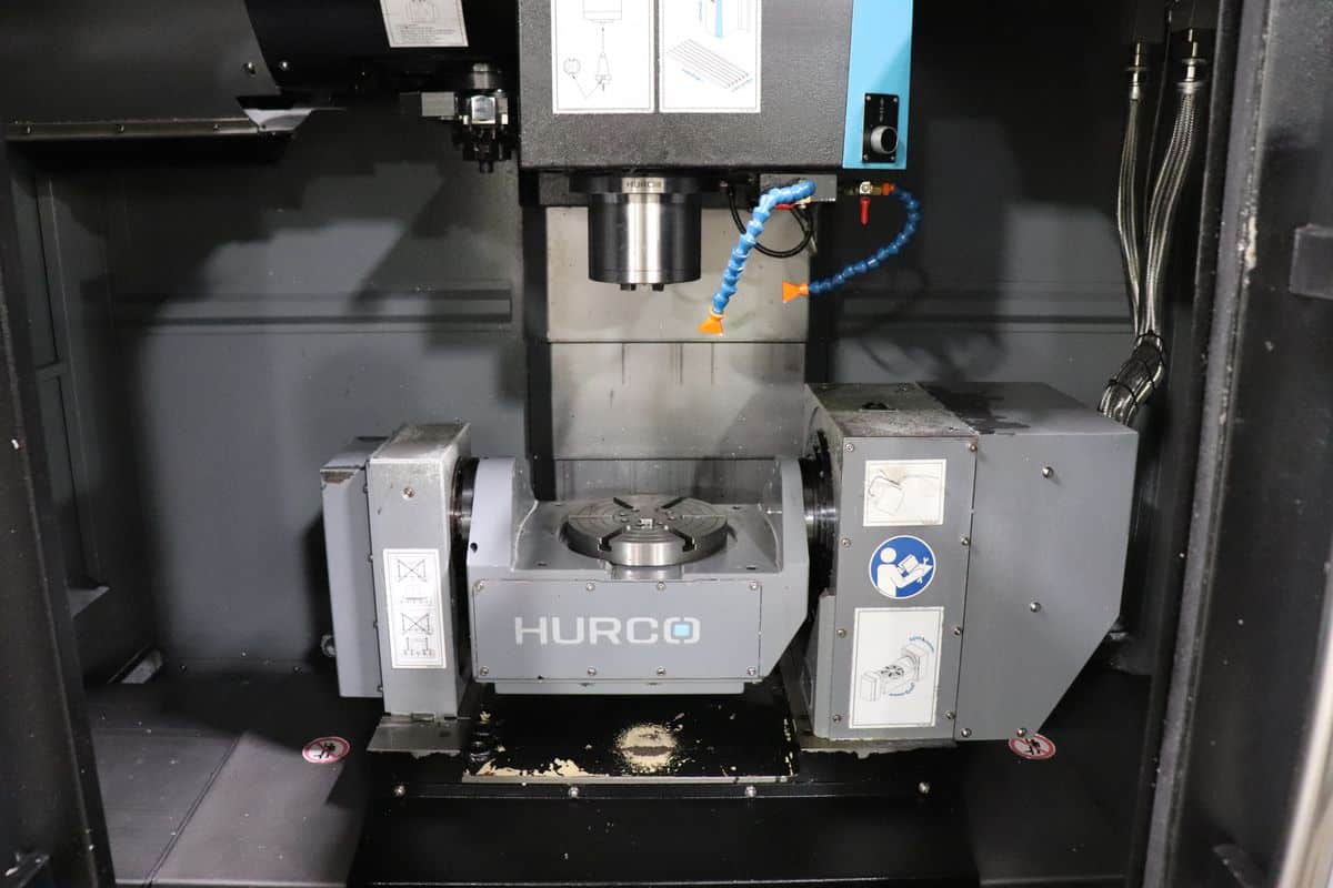 Hurco VM10Ui 5-Axis Integrated Trunnion CNC Vertical Machining Center ...