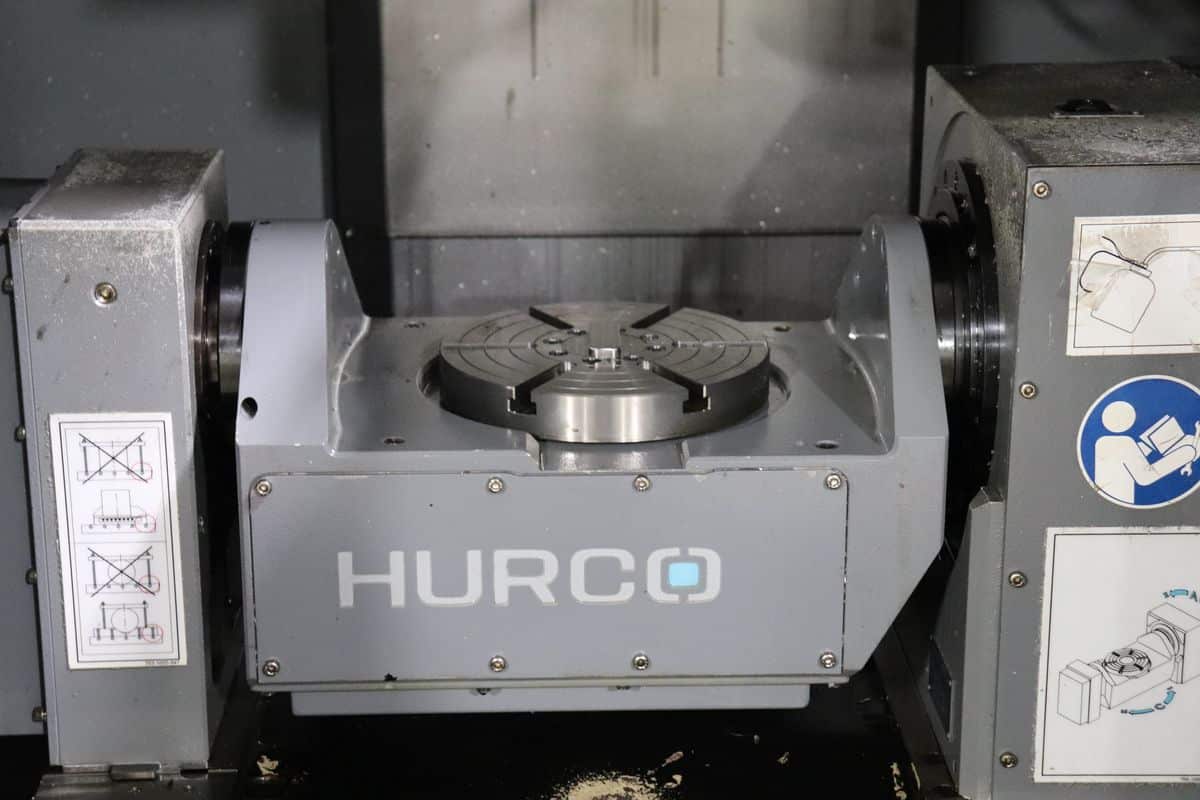 Hurco VM10Ui 5-Axis Integrated Trunnion CNC Vertical Machining Center ...
