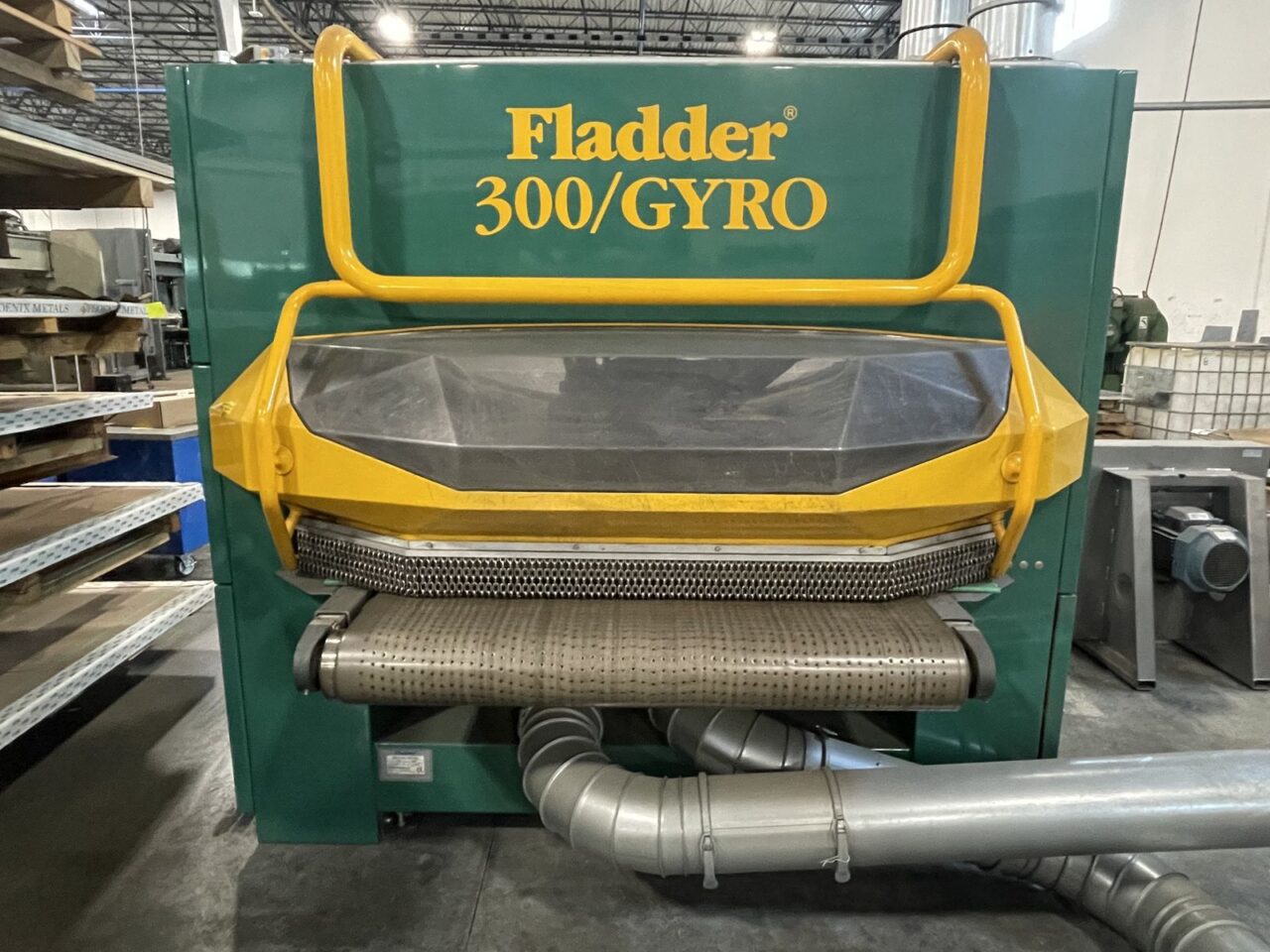 Fladder 300 Gyro Deburring Denibbing Machine w/ Donaldson Dust ...