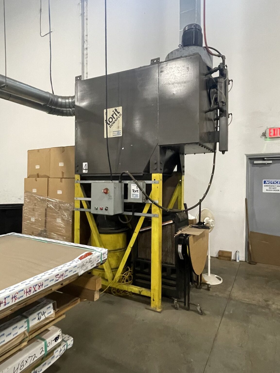 Fladder 300 Gyro Deburring Denibbing Machine w/ Donaldson Dust ...
