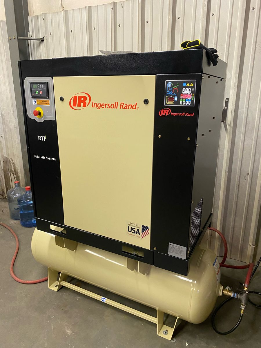Ingersoll Rand R11i-A135 TAS 15HP Rotary Screw Air Compressor with Air ...