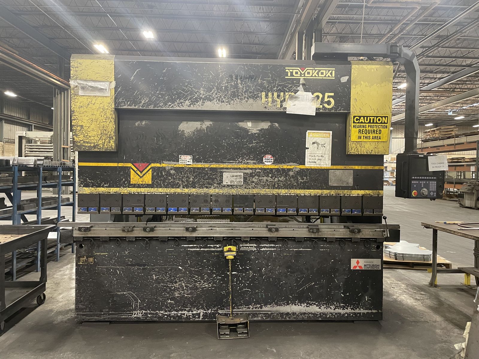 Toyokoki HYB-12530 135 Ton x 10′ Hybrid Servo