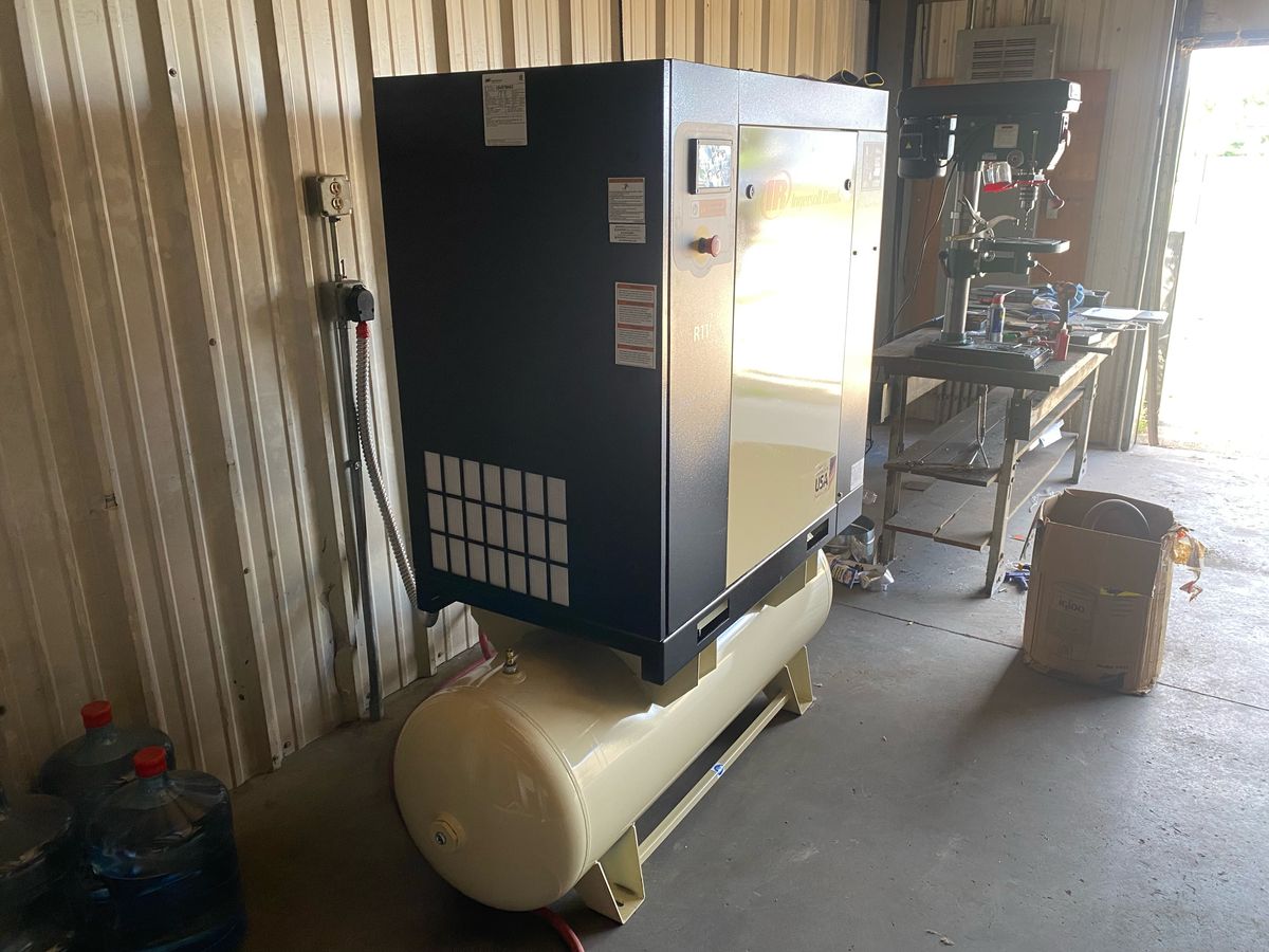 Ingersoll Rand R11i-A135 TAS 15HP Rotary Screw Air Compressor with Air ...