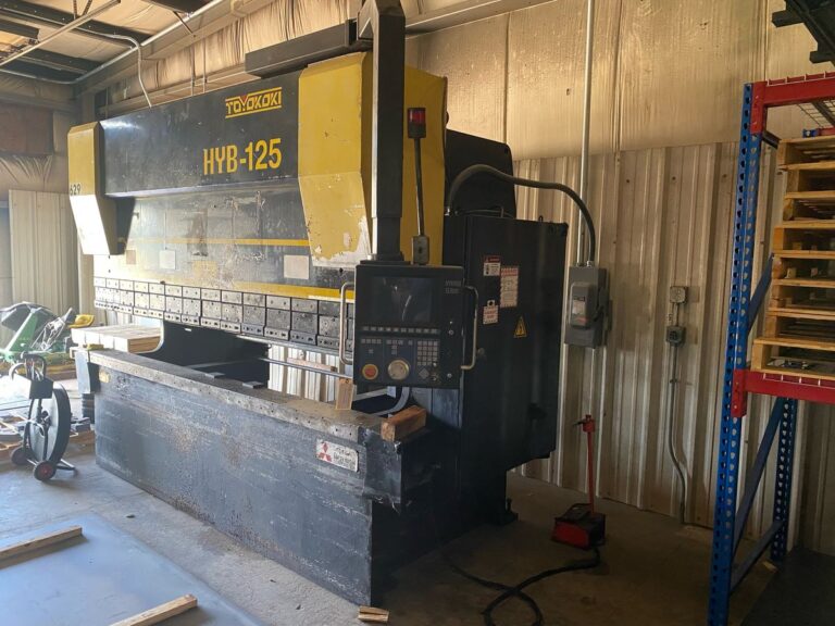 Toyokoki HYB-12530 135 Ton x 10' Hybrid Servo / Hydraulic CNC Press ...