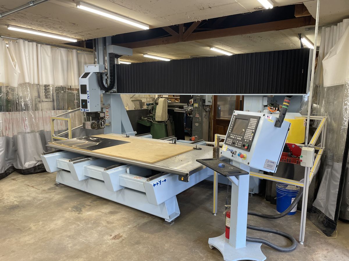 DMS 5T6-10-36 5' x 10' 5 Axis CNC Router - The Equipment Hub