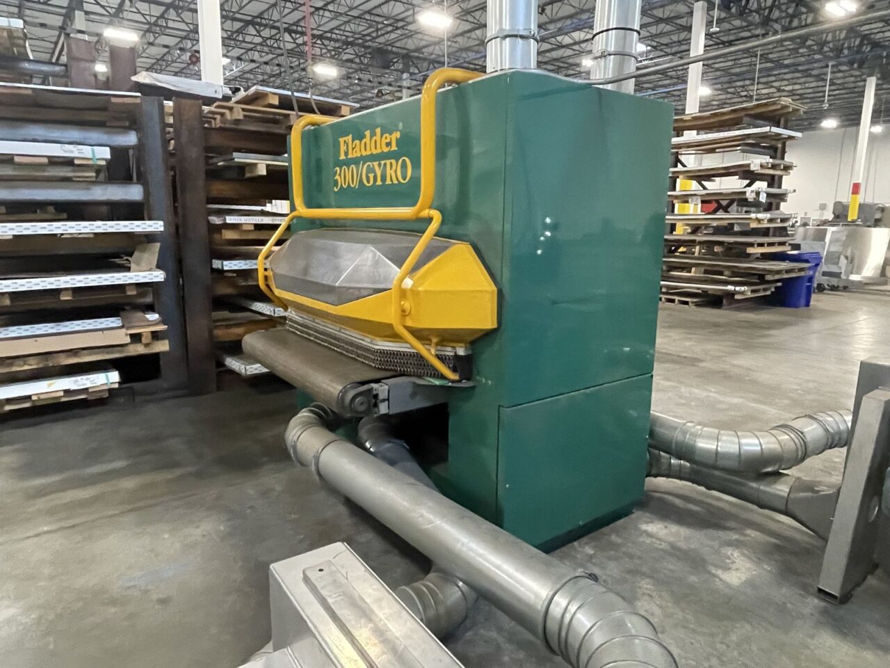 Fladder 300 Gyro Deburring Denibbing Machine w/ Donaldson Dust ...