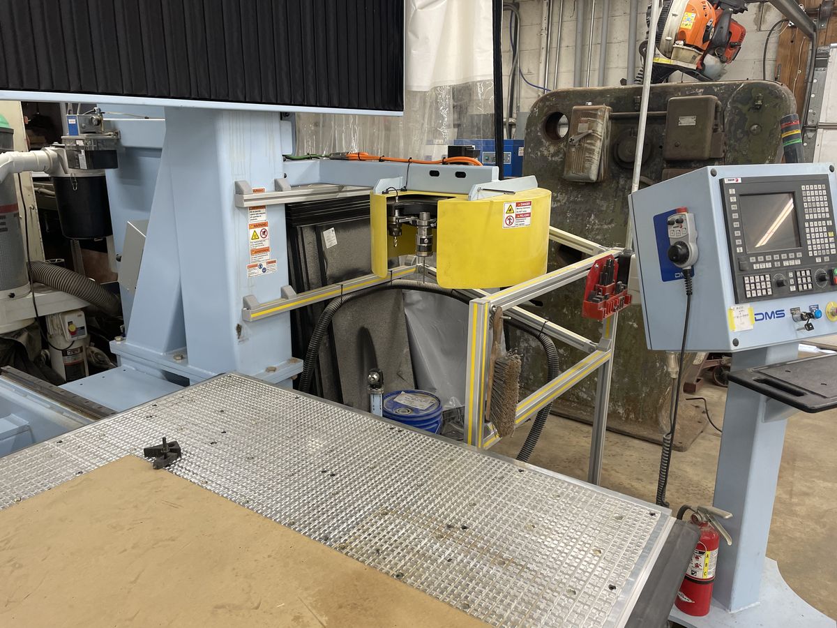 DMS 5T6-10-36 5' x 10' 5 Axis CNC Router - The Equipment Hub
