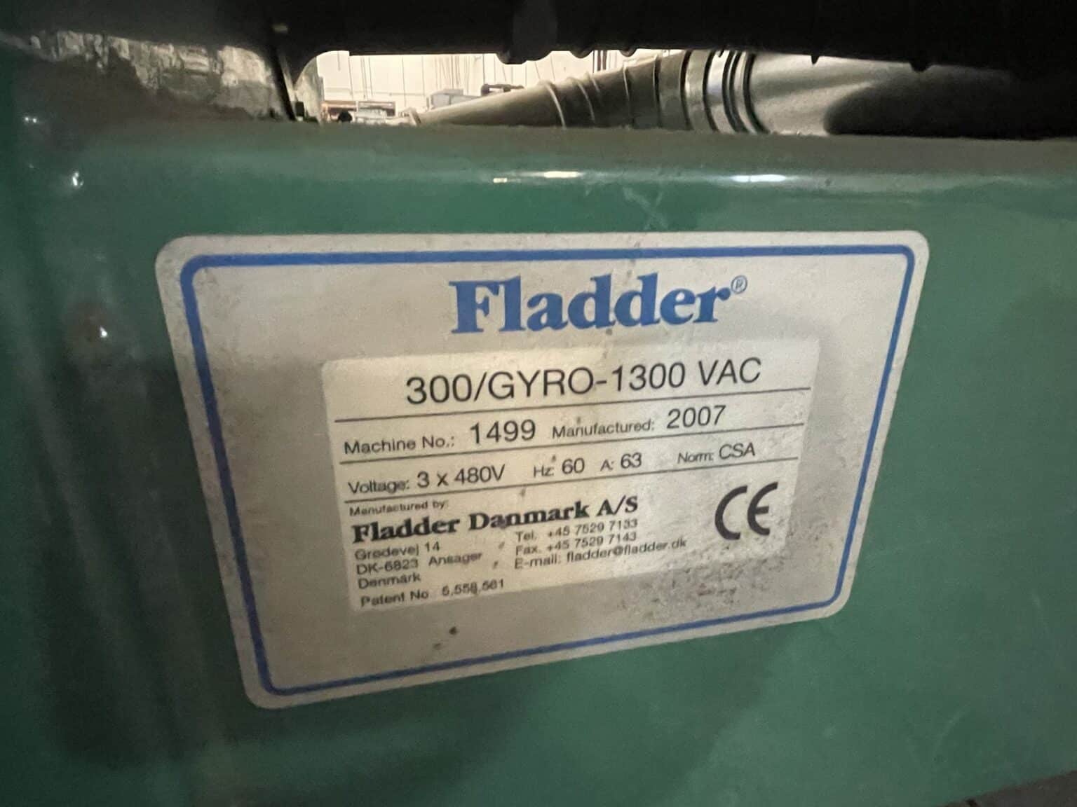 Fladder 300 Gyro Deburring Denibbing Machine w/ Donaldson Dust ...