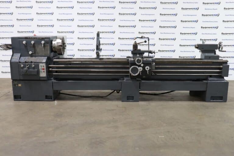 Tarnow TUJ 50M 22"/32" x 120" Gap Bed Engine Lathe - The Equipment Hub