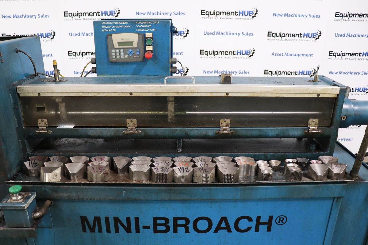 Mini-Broach 3A 6 Ton x 36" Horizontal Broaching Machine - The Equipment Hub