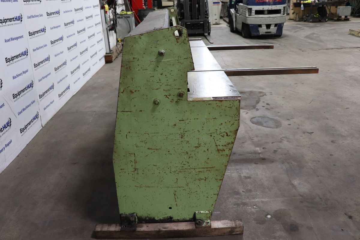 Edwards 3.25/2000DD 6' x 10 Gauge Mechanical Shear, 79.5" Max Cutting ...