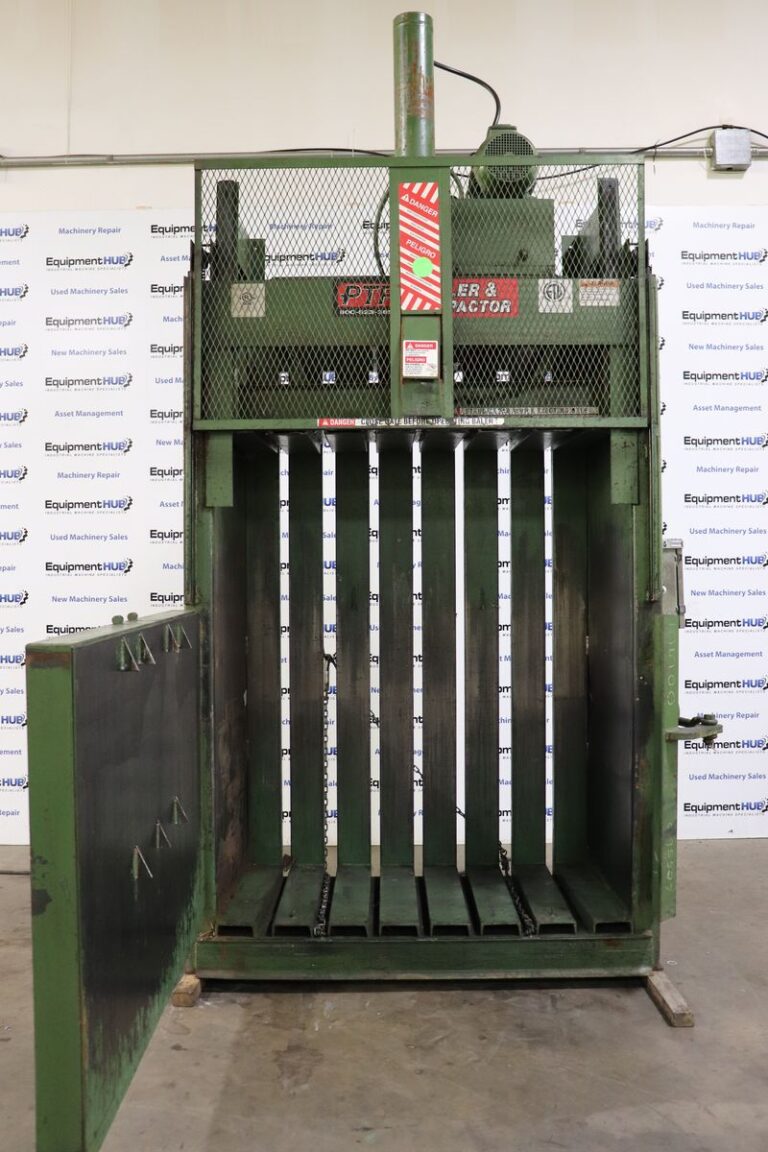 PTR 2300 HD 60" Hydraulic Vertical Baler - The Equipment Hub