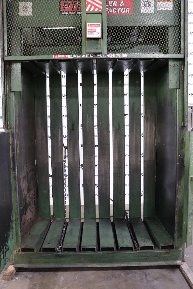 PTR 2300 HD 60" Hydraulic Vertical Baler - The Equipment Hub