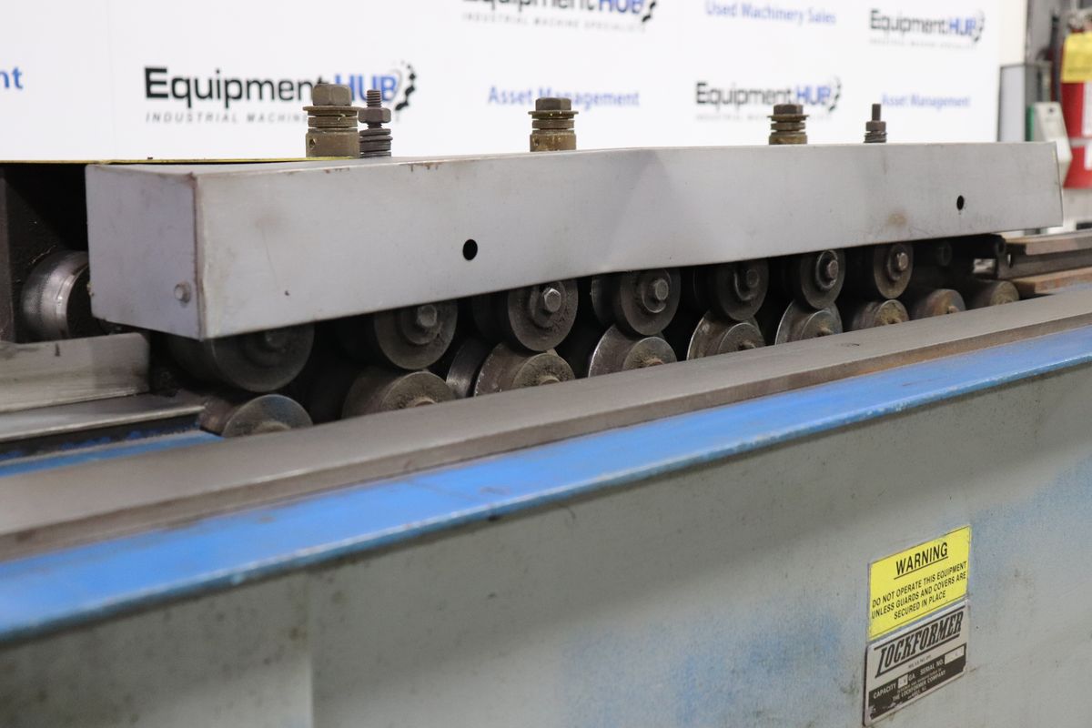 Lockformer 20 Gauge Roll Forming Sheet Metal Machine - The Equipment Hub