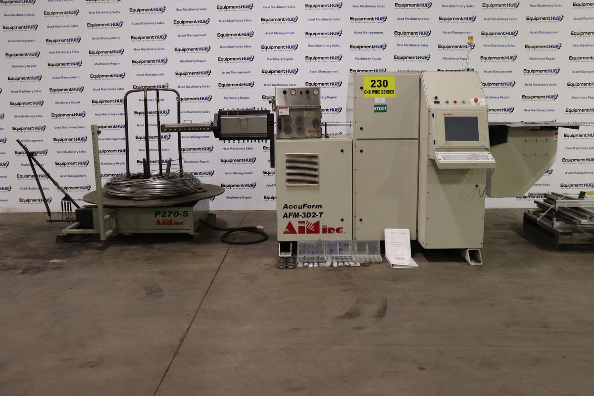 AIM Accuform AFM-3D2T CNC Wire Bender - The Equipment Hub
