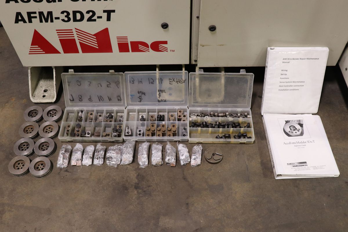 AIM Accuform AFM-3D2T CNC Wire Bender - The Equipment Hub