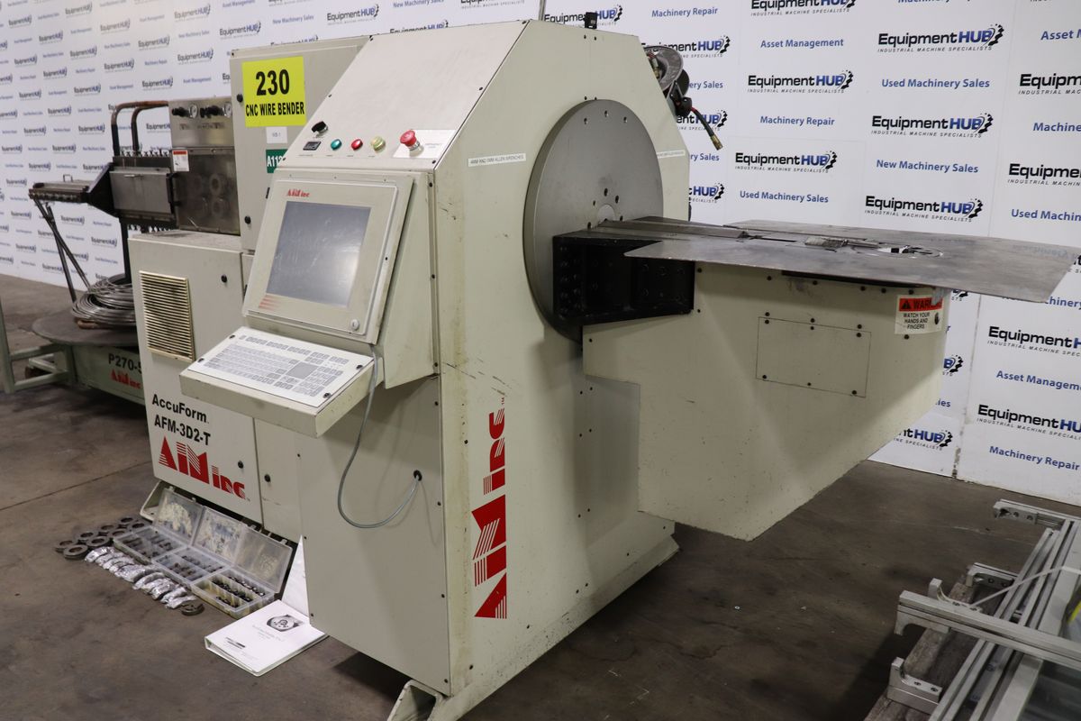AIM Accuform AFM-3D2T CNC Wire Bender - The Equipment Hub