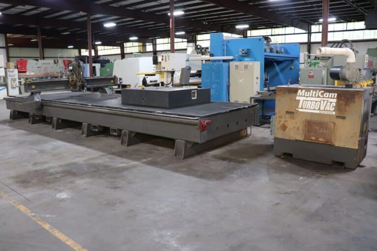 Multicam 5000 Series 80" x 288" CNC Router w/ Multicam TurboVac - The ...