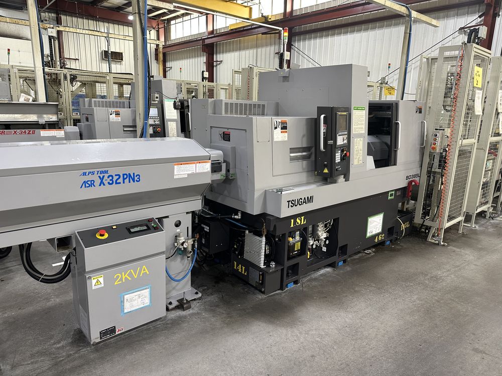 Tsugami B0385L CNC Swiss Lathe (2017) - The Equipment Hub