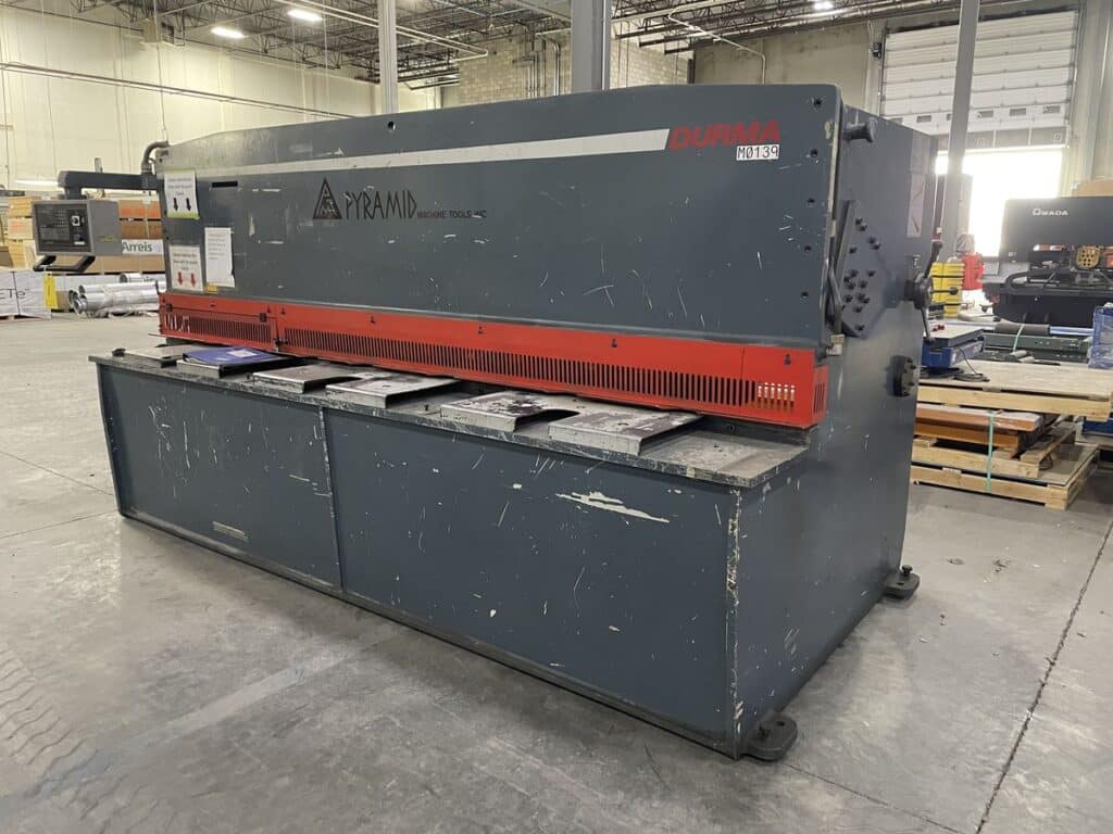 Durma SB 3006 NT 3100 mm x 6 mm Metal Cutting Shear - The Equipment Hub