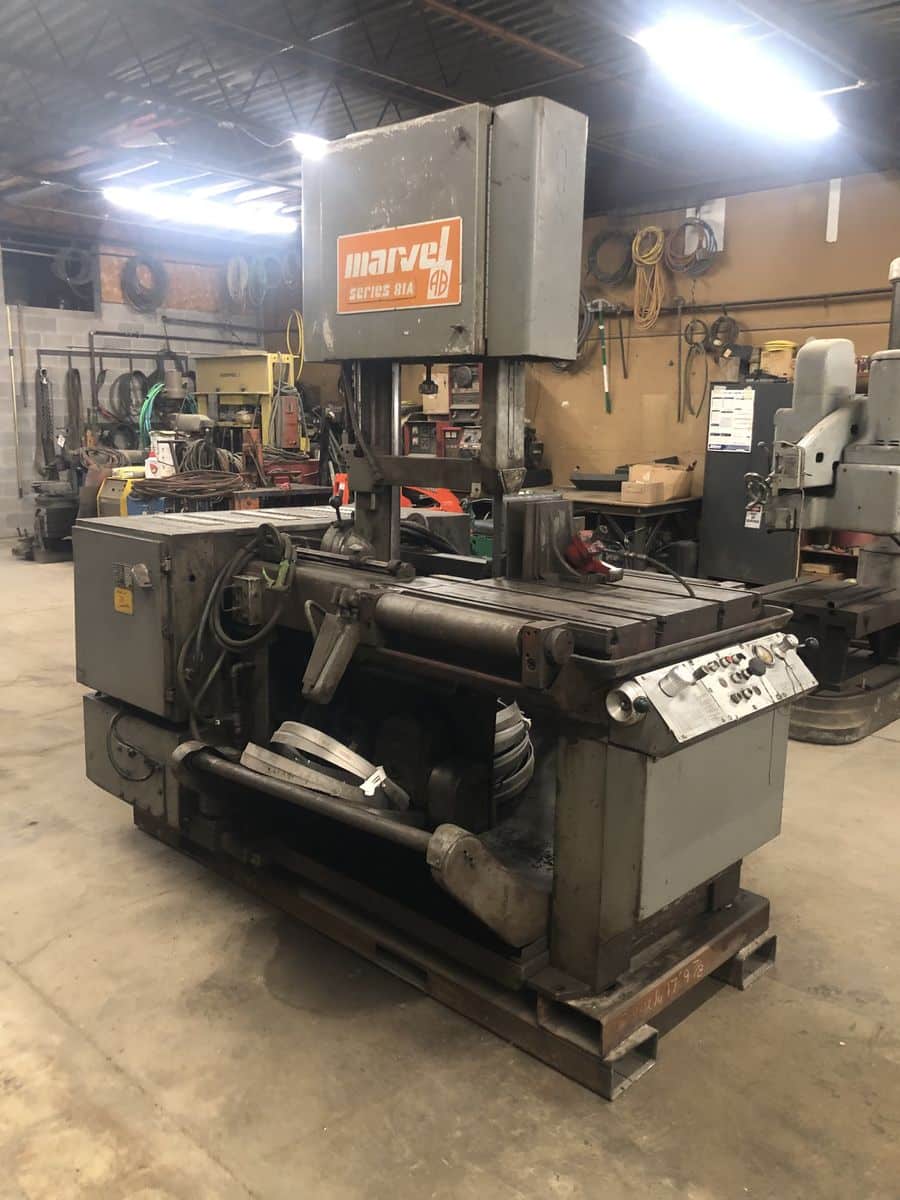 Marvel 81 Semi Automatic Bandsaw - The Equipment Hub