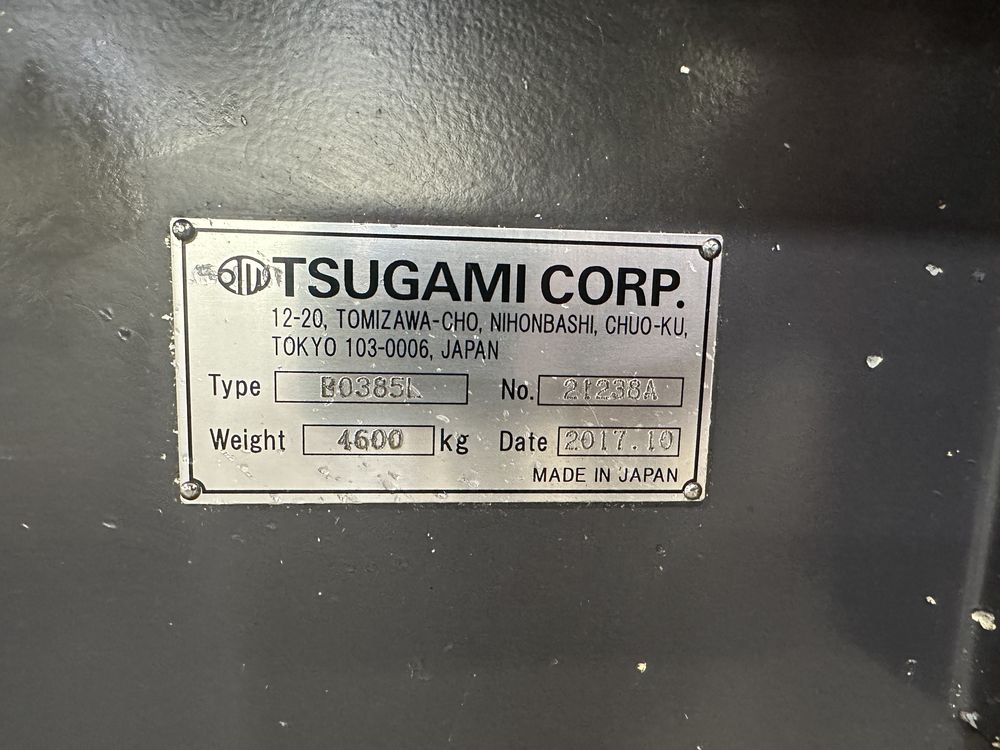 Tsugami B0385L CNC Swiss Lathe (2017) - The Equipment Hub