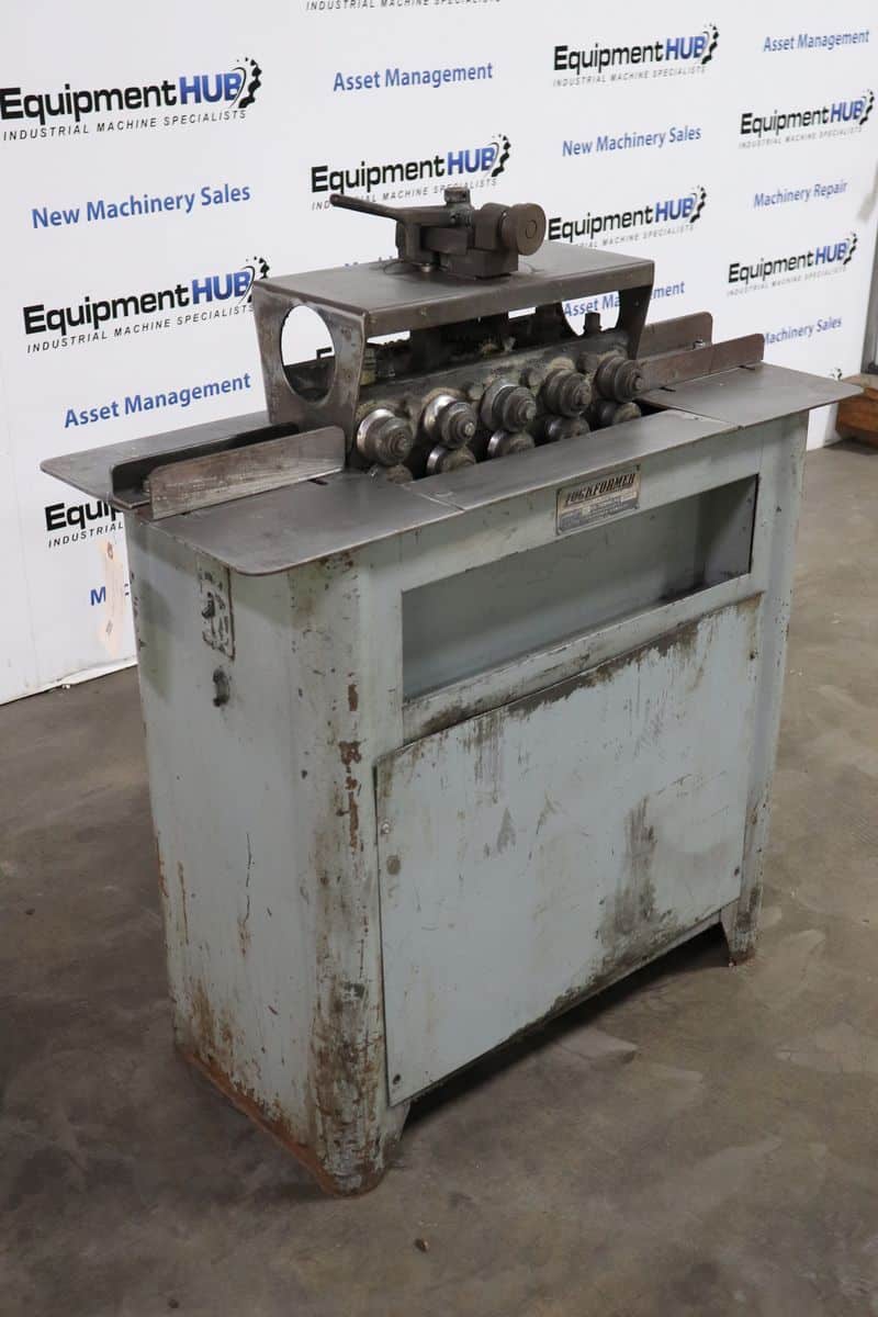 Lockformer 20 Gauge Rollformer w/ Auto Guide Flanging Attachment - The ...