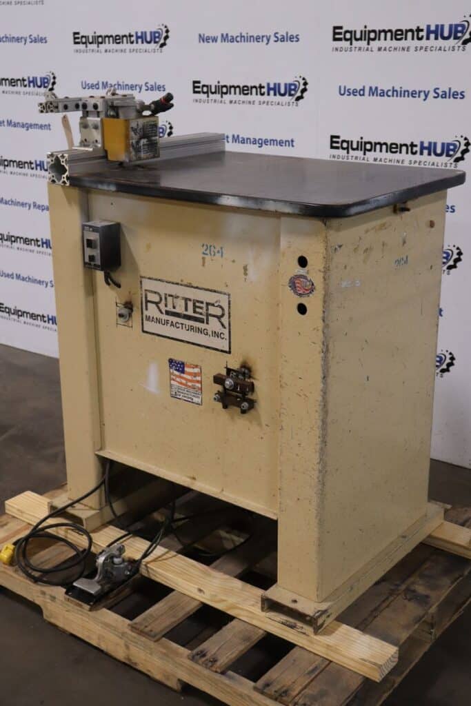 Ritter R200T Single Spindle Pocket Hole Boring Machine - The Equipment Hub