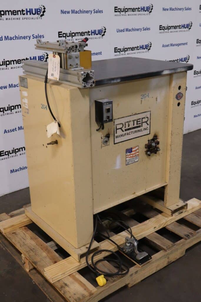 Ritter R200T Single Spindle Pocket Hole Boring Machine - The Equipment Hub