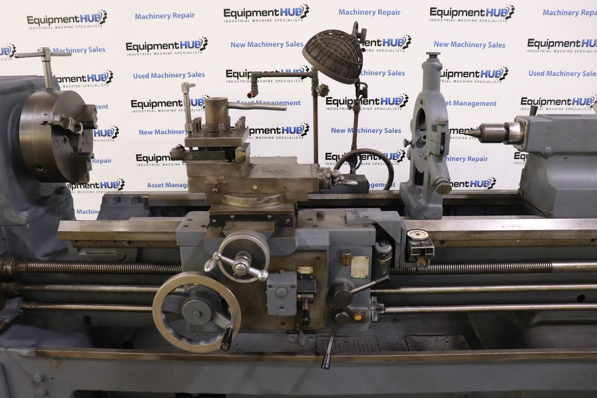 Webb Whacheon 20-1/2" x 60" Gap Bed Engine Lathe - The Equipment Hub
