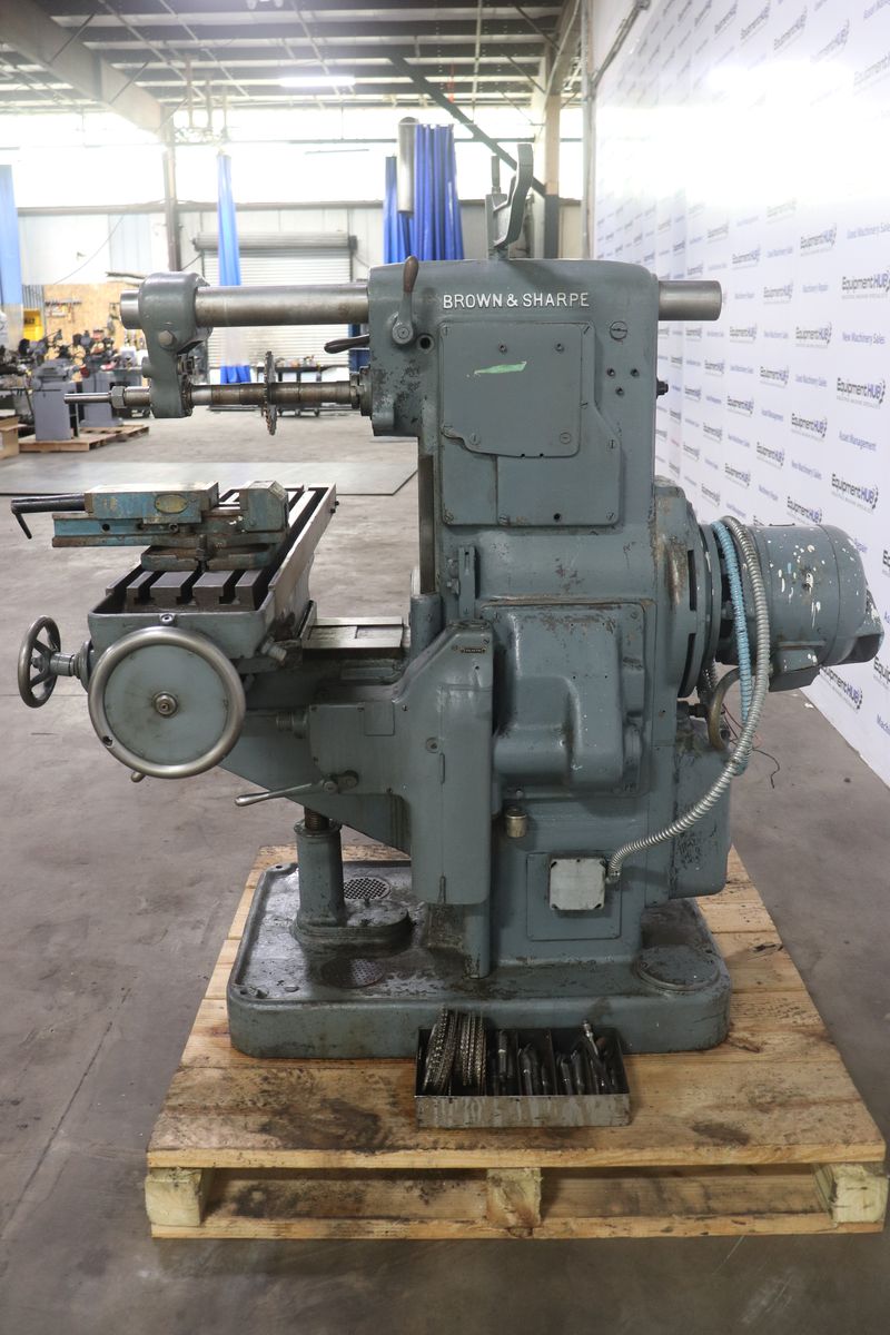 Brown & Sharpe No. 2 Universal Light Type Horizontal Milling Machine ...
