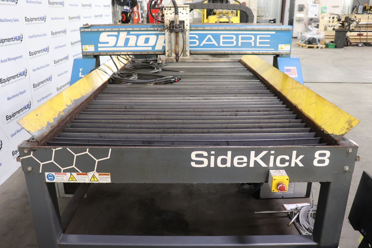 Shop Sabre Sidekick 8 4' x 8' CNC Plasma Table - The Equipment Hub