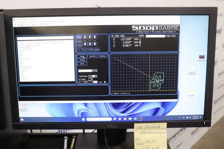 Shop Sabre Sidekick 8 4' x 8' CNC Plasma Table - The Equipment Hub