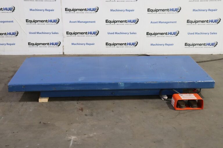 American M-1202-3A 84" x 36" Hydraulic Scissor Lift Table - The ...