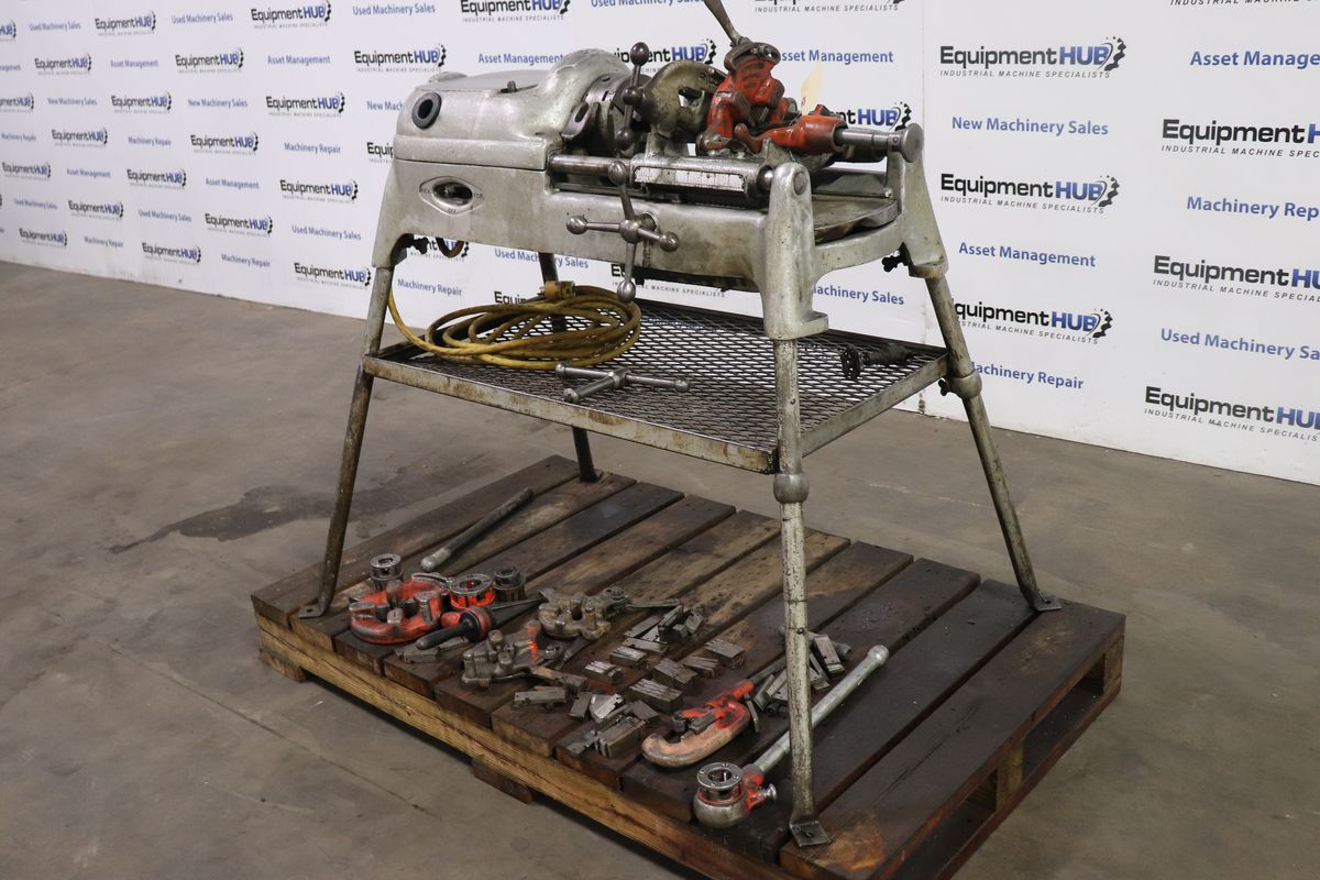Ridgid 500 1/8" - 2" Pipe and Bolt Threading Machine - The Equipment Hub