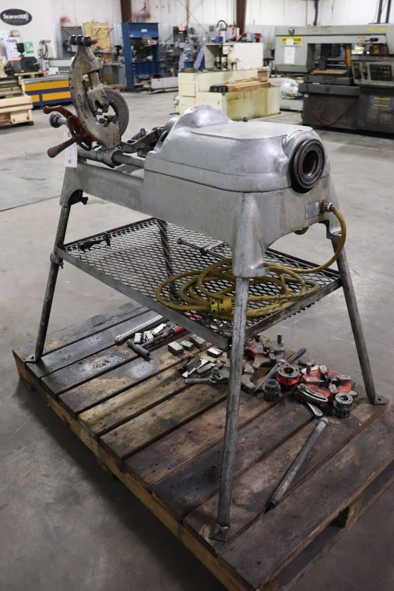 Ridgid 500 1/8" - 2" Pipe and Bolt Threading Machine - The Equipment Hub