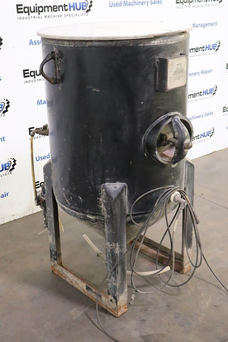 Axxiom 6.5CF Waterjet Garnet Abrasive Media Hopper - The Equipment Hub