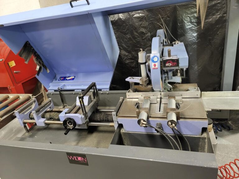 MEP Cobra 350 CNC FE Automatic Aluminum Circular Saw w/ Dust Collector ...