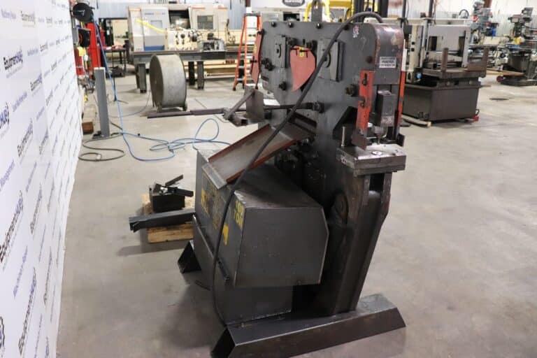 Edwards 100 Ton "JAWS IV" Hydraulic Ironworker, Single Phase - The ...