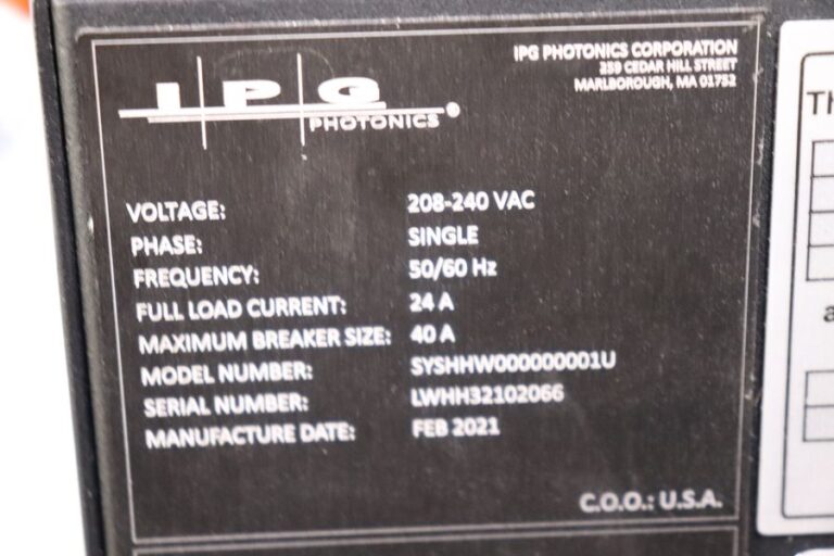 IPG Photonics LightWeld 1500 Handheld Laser Welder - The Equipment Hub