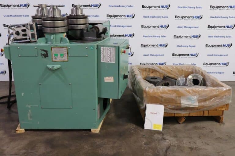 Roundo R-4 3-1/2" x 3-1/2" x 3/8" Hydraulic Angle Bending Roll (2015 ...