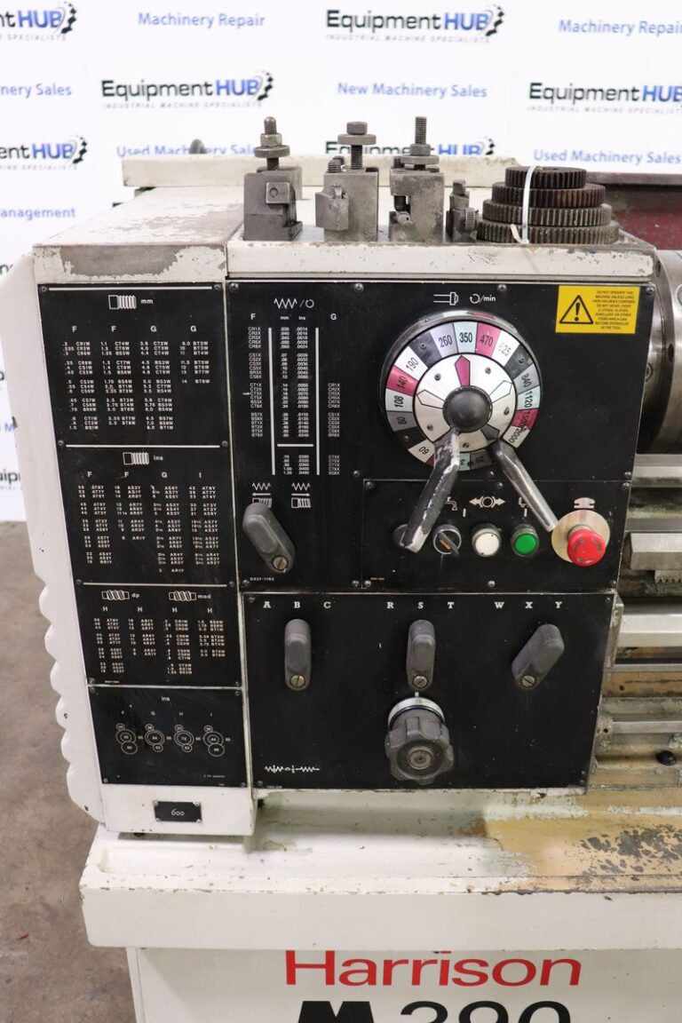 Harrison M390 GH 16" x 50" Engine Lathe - The Equipment Hub