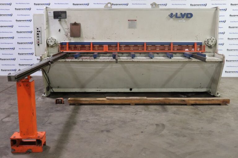 LVD JS 50/10 1/2" x 10' Hydraulic Shear - The Equipment Hub