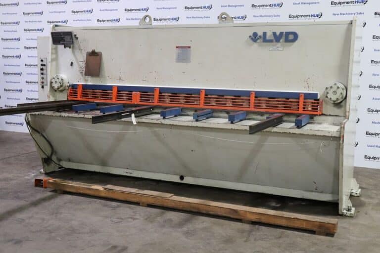 LVD JS 50/10 1/2" x 10' Hydraulic Shear - The Equipment Hub