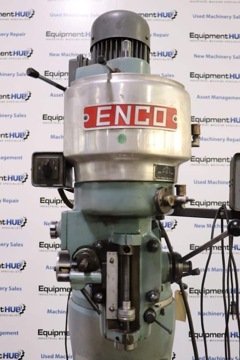 Enco 100-1527 9" x 42" Vertical Milling Machine w/ Digital Readout ...
