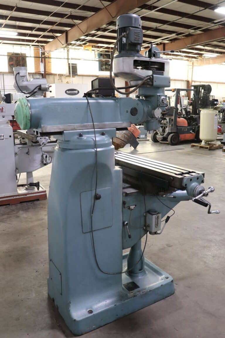 Enco 100-1527 9" x 42" Vertical Milling Machine w/ Digital Readout ...