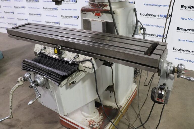 Alliant 1054-3V 10" x 54" Variable Speed Vertical Milling Machine w ...